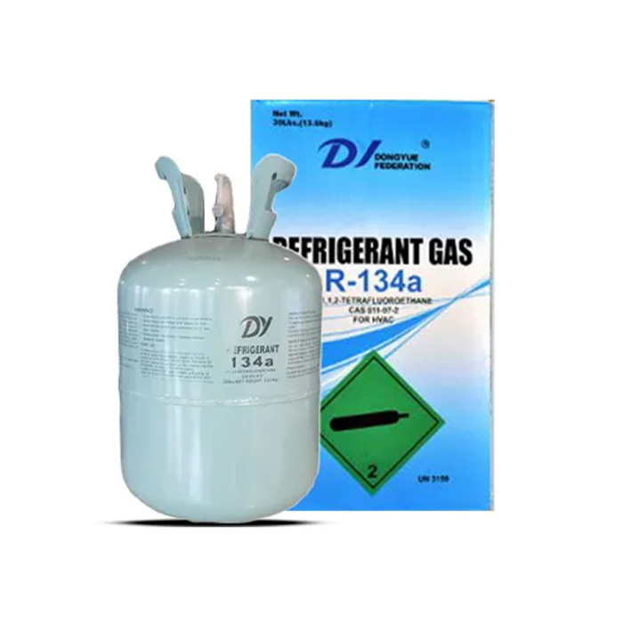 گاز R134 دی وای با وزن 13/6 کیلوگرم | DY | استعلام قیمت گاز مبرد | چیلیران